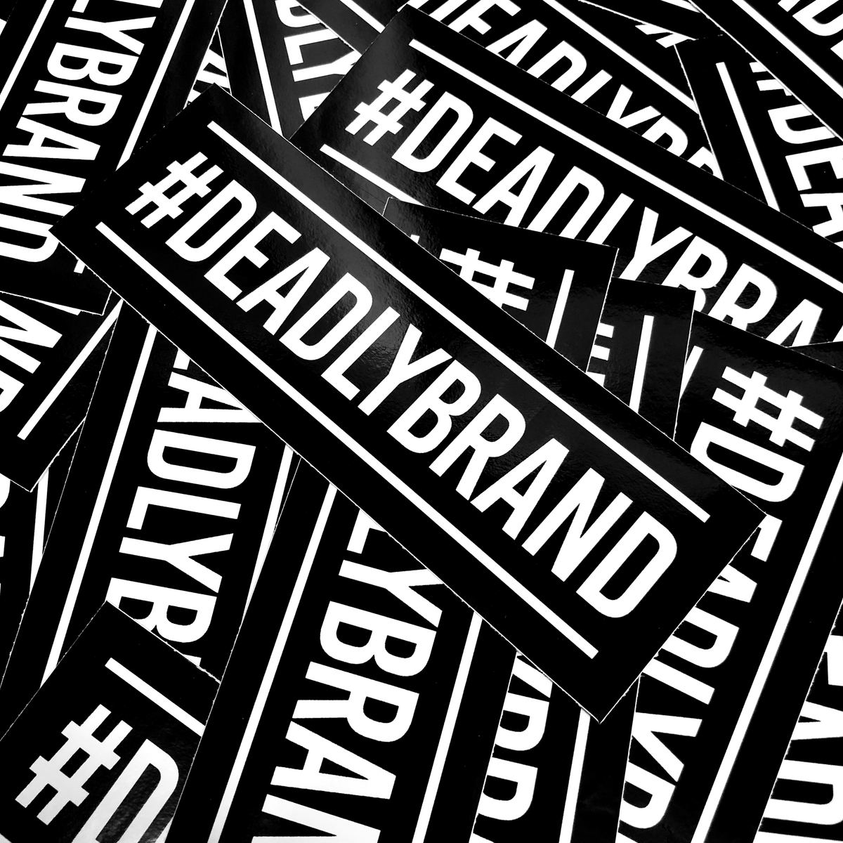 Deadly #DEADLYBRAND Sticker – DEADLY BRAND