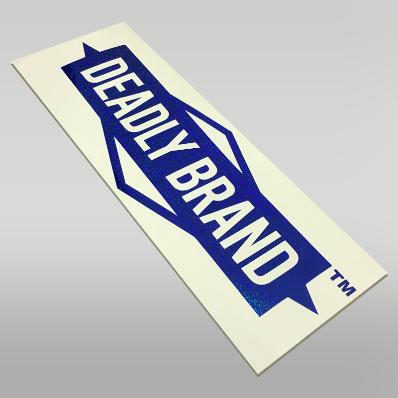 DEADLY BRAND Windscreen Sticker - Large 55cm